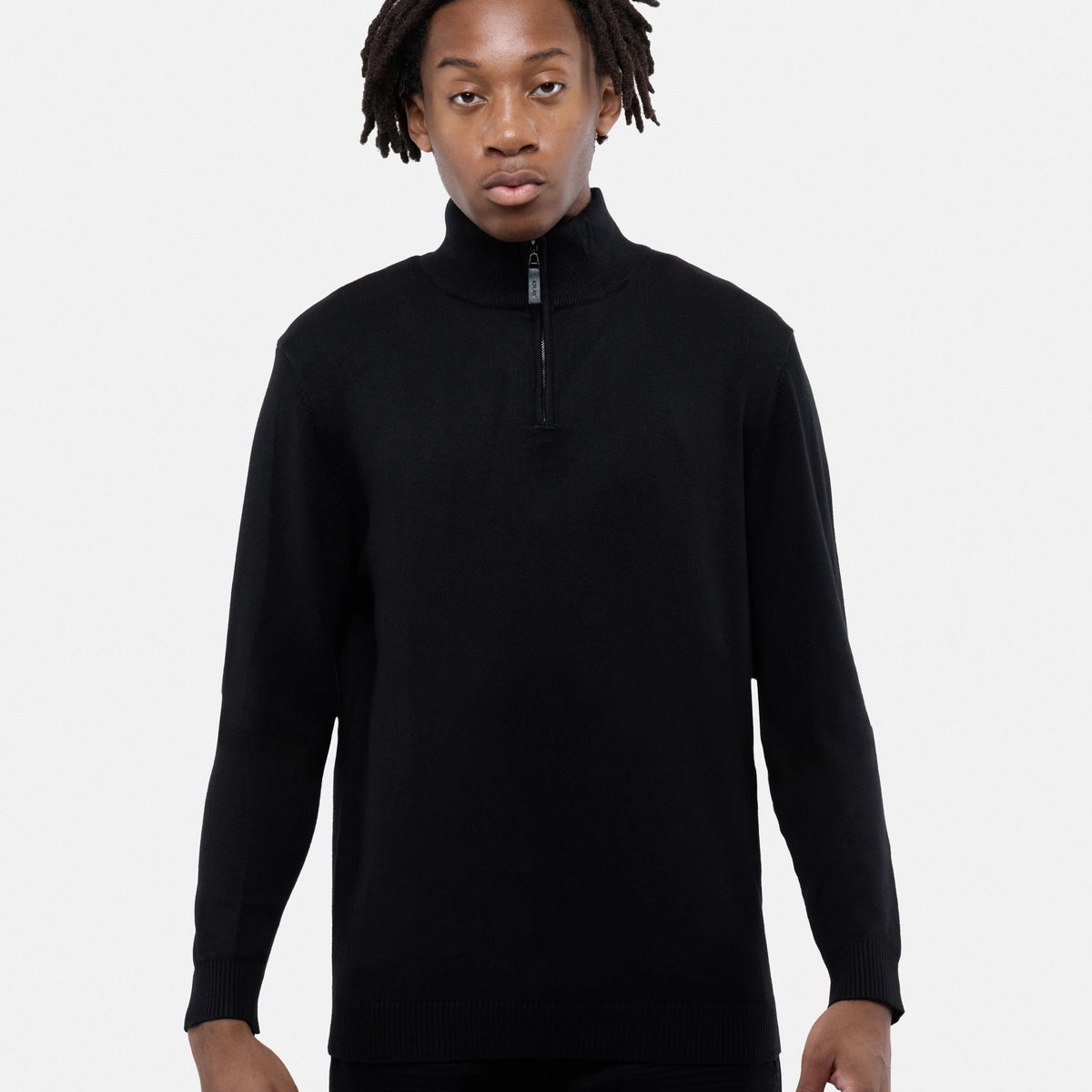 X RAY Men's Quarter Zip Mock Neck Sweater – X-RAY JEANS
